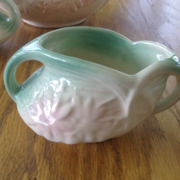 Mccoy | Dining | Vintage 942 Mccoy Pottery Tea Set Daisy Teapot Creamer ...